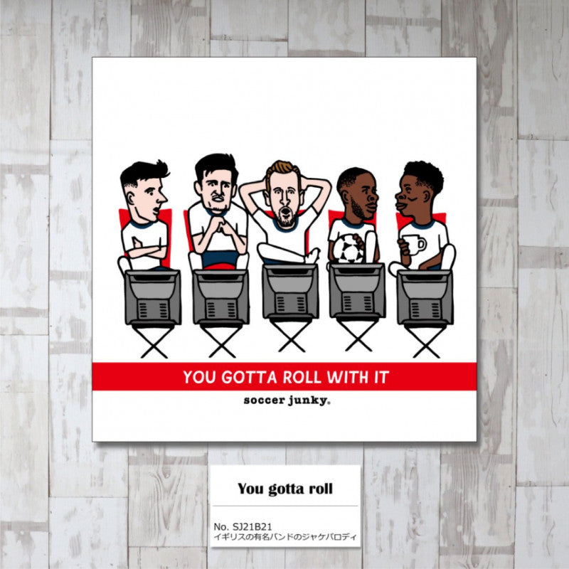 You gotta roll アートパネル – claudio pandiani